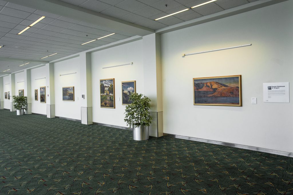 In Oregon by Daniel Robinson Enriches PDX’s Concourse Connector – PDX Art